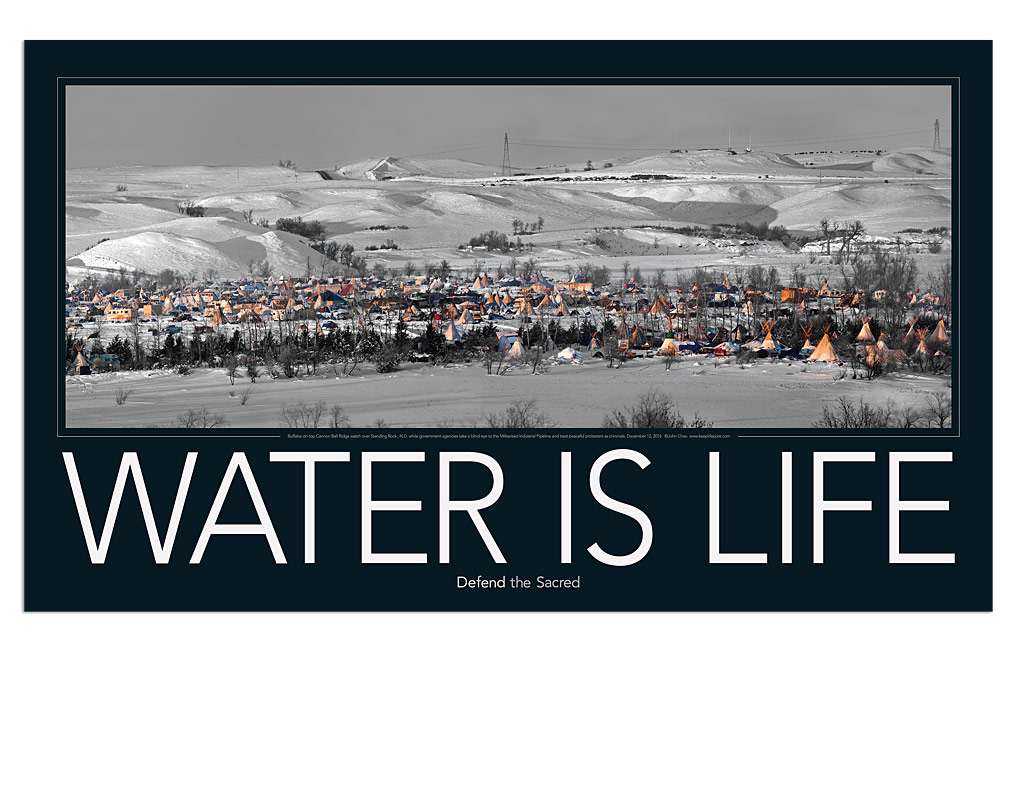 WATER IS LIFE POSTER 23″x39″ | KEEP LIFE PURE